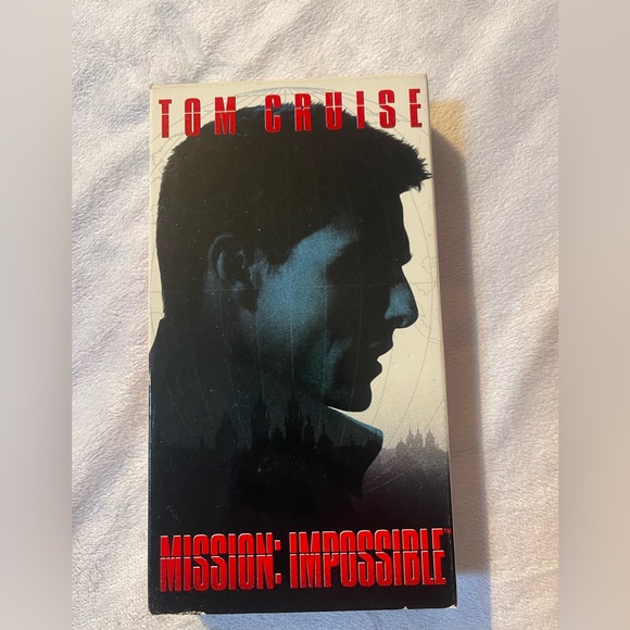 Other | Mission Impossible Vintage Vhs Tape With Tom Cruise | Poshmark